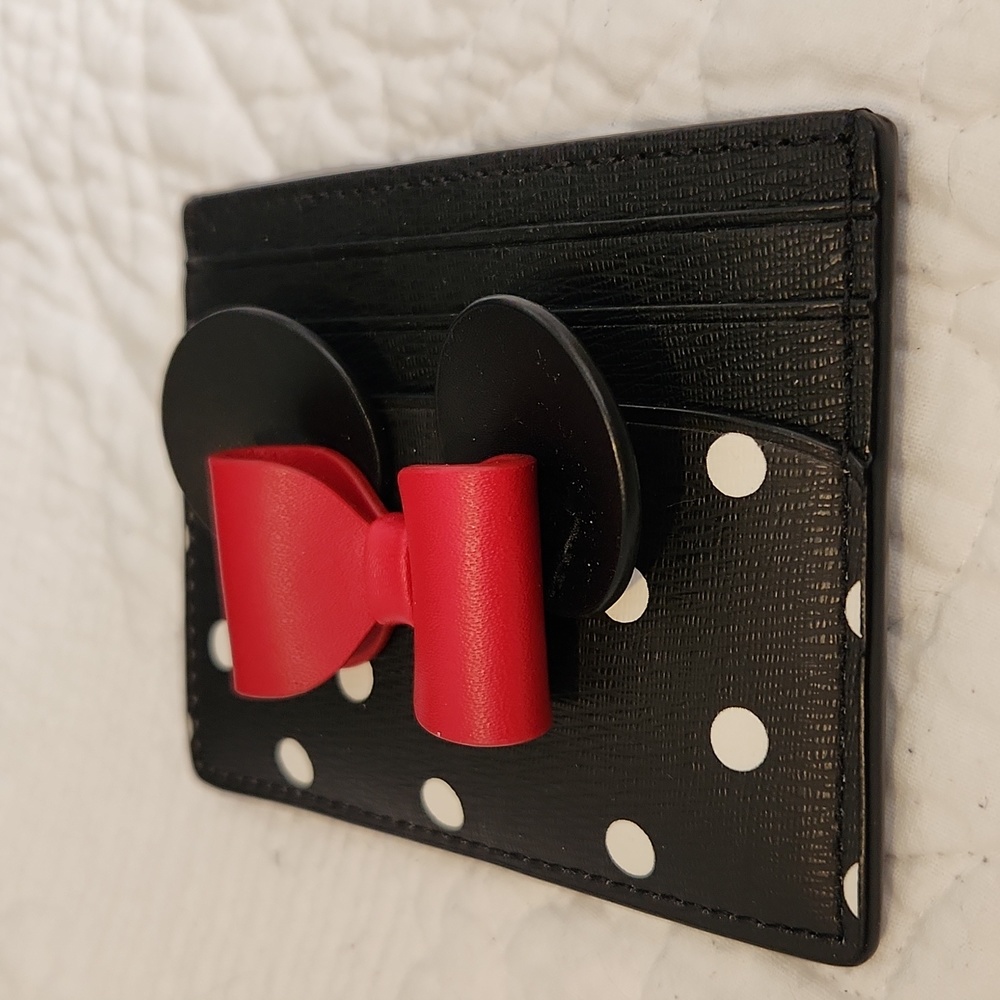 New Kate Spade Disney Minnie Mouse Id Card Holder Wit… - Gem